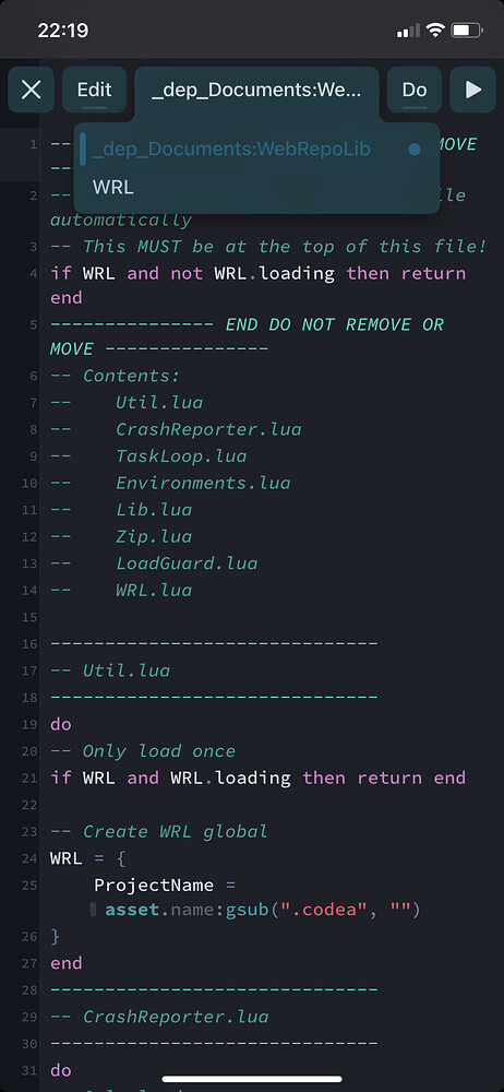WebRepo 2.0 - Easy access to projects from the Codea community (not iCloud compatible) - Page 15 ...