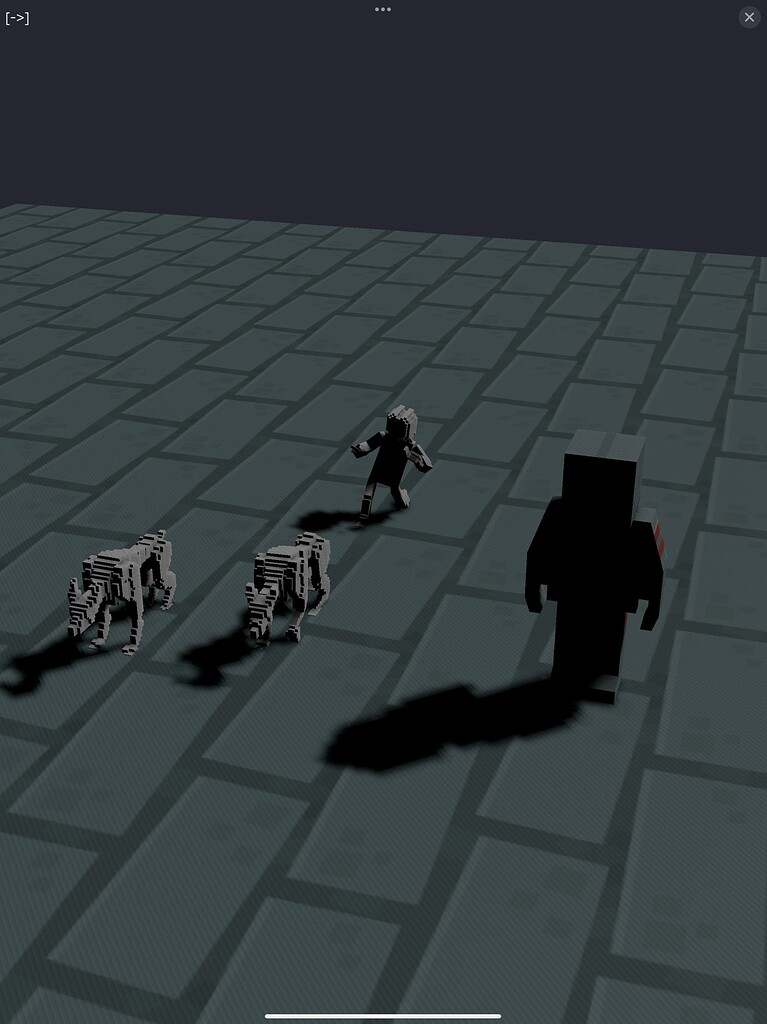 In Codea 4, mesh can load GLTF animation, here is a demo - Code Sharing - Codea Talk